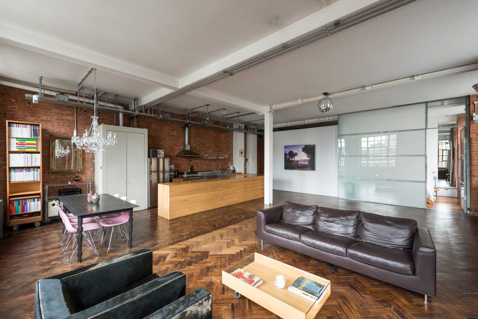 16 idées de parquet et de sol original pour un loft