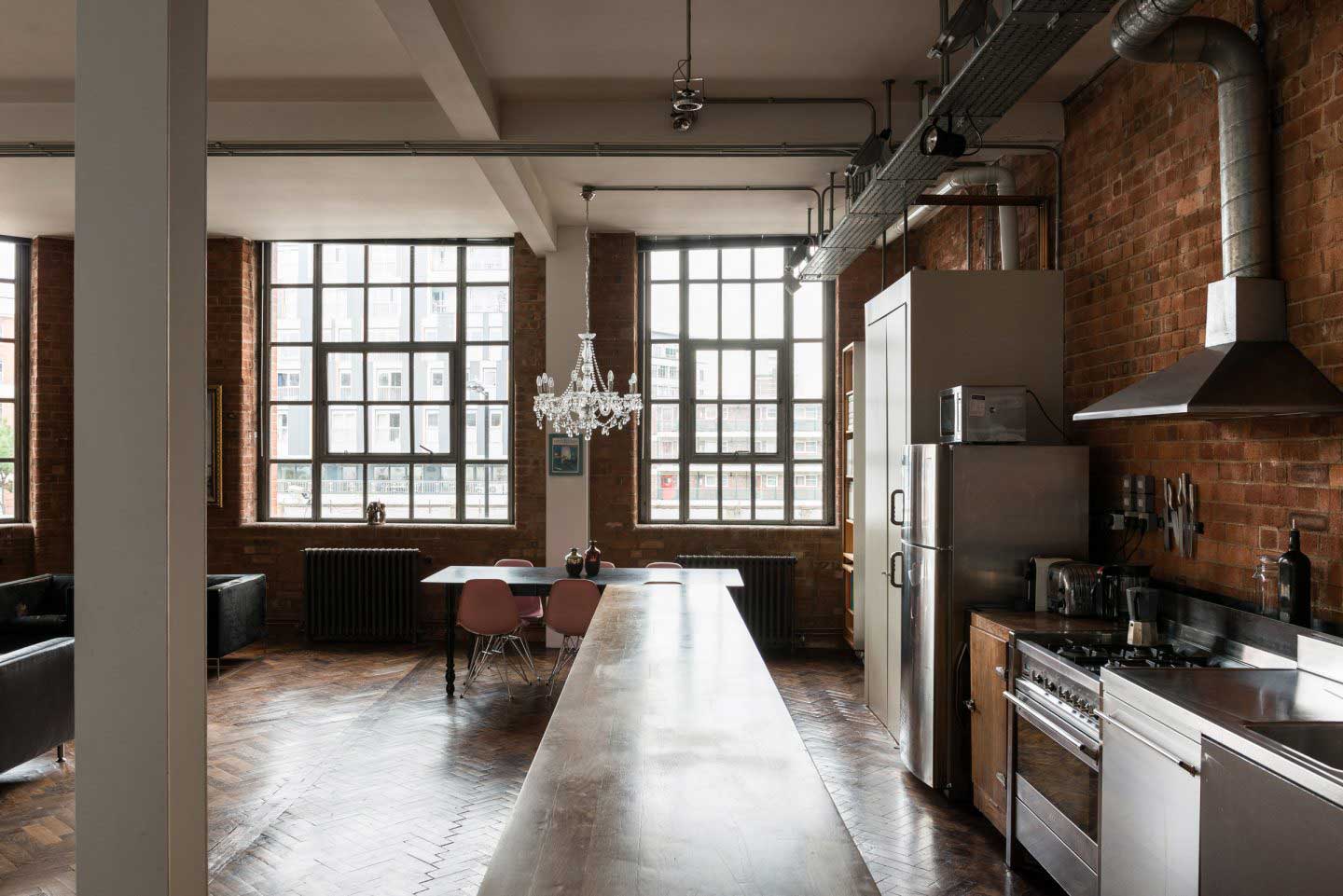 16 idées de parquet et de sol original pour un loft