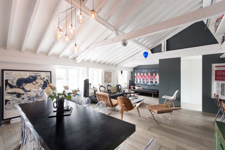 Combles aménagés en loft : 3 logements sous les toits