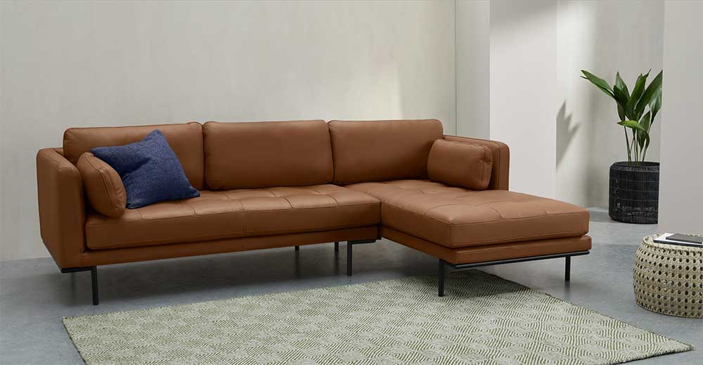 Canapé cuir marron : 22 idées déco pour le salon