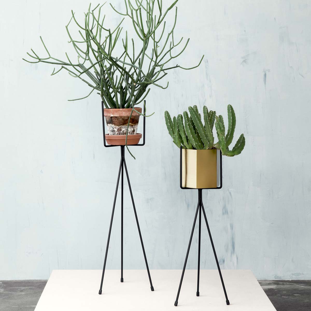 28 idées déco de cache-pot sur pied et support pour plante