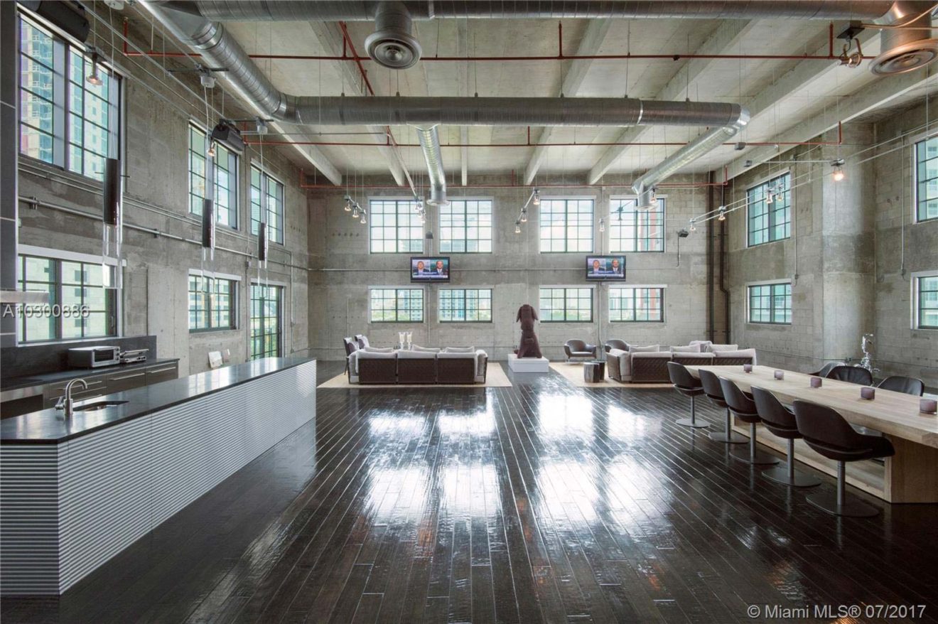 Gigantesque loft de 660 m² à Miami