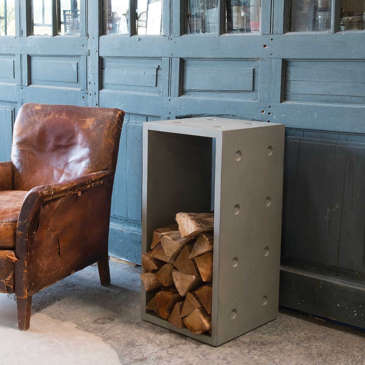 Range bûches intérieur : 31 idées déco pour stocker le bois
