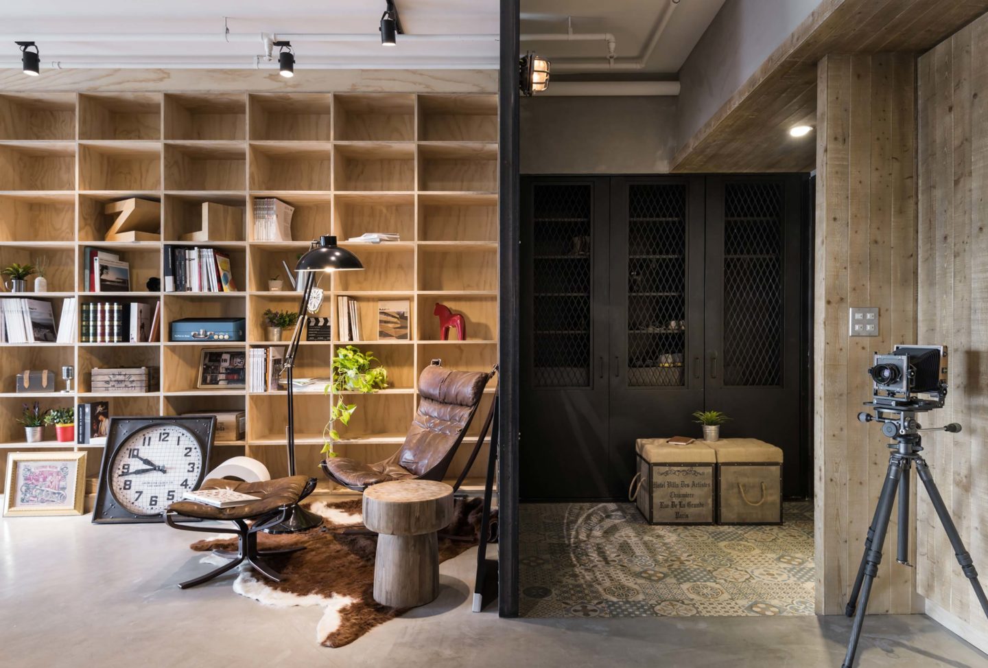 Loft de style industriel à Taïwan
