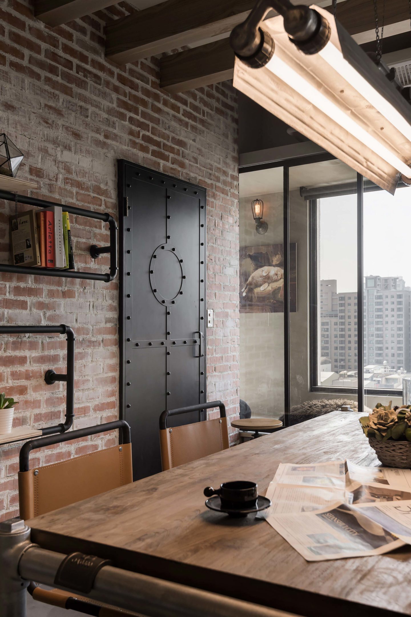 Loft de style industriel à Taïwan