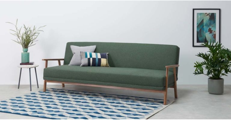 Canapé vert : 24 idées déco pour un salon esprit nature