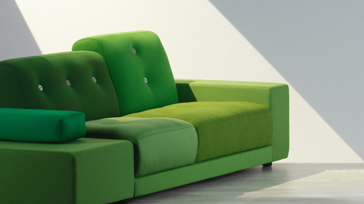 Canapé vert : 24 idées déco pour un salon esprit nature