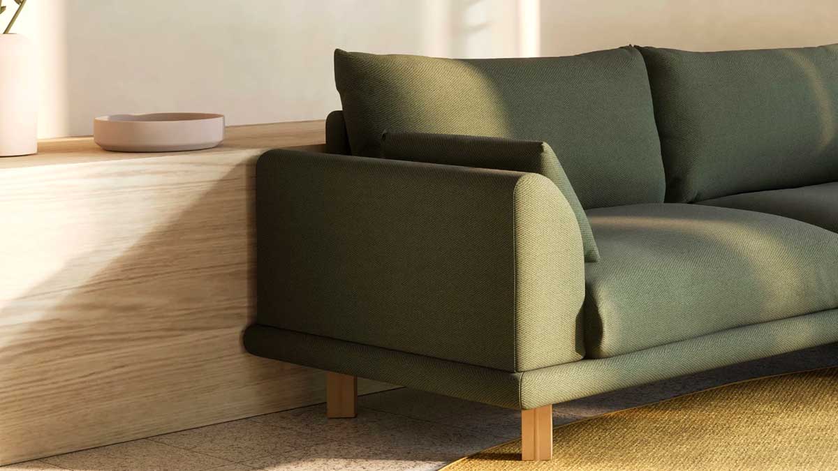 Canapé vert : 24 idées déco pour un salon esprit nature