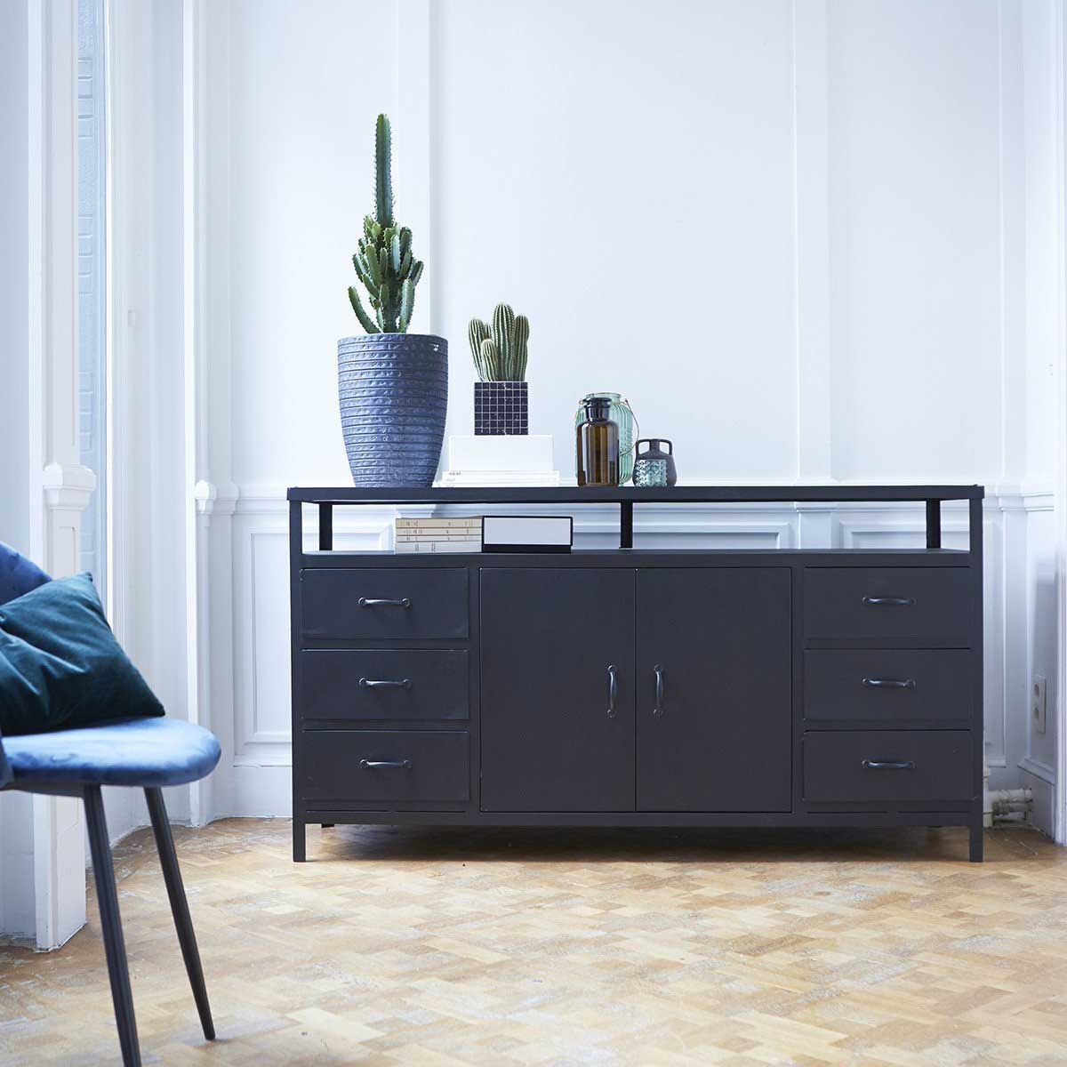 Buffet industriel : 24 idées pour une déco esprit loft