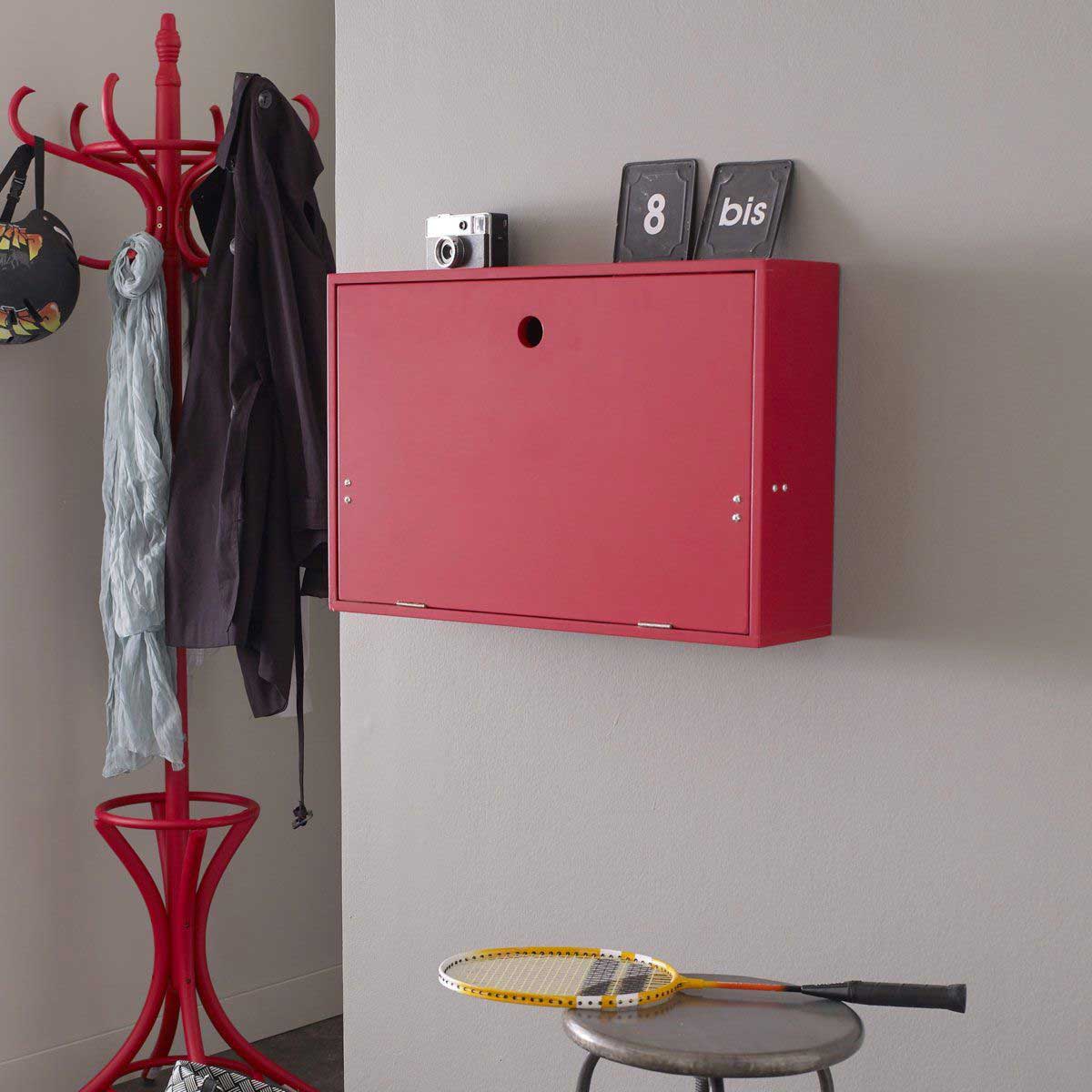 Bureau mural rabattable : 26 meubles pliables escamotables