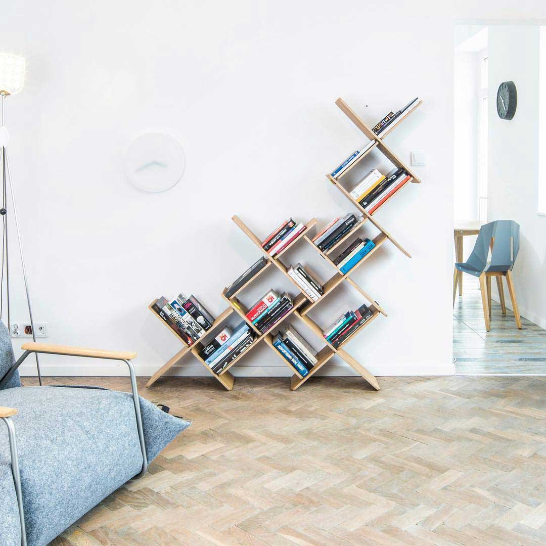 Bibliothèque originale : 21 idées de design