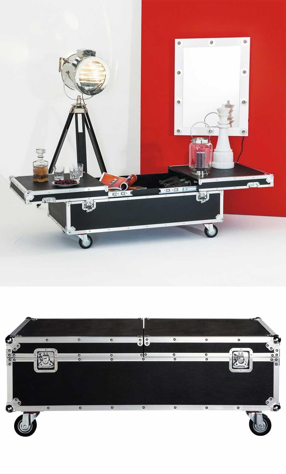 Table basse à roulettes : 16 idées déco pour le salon