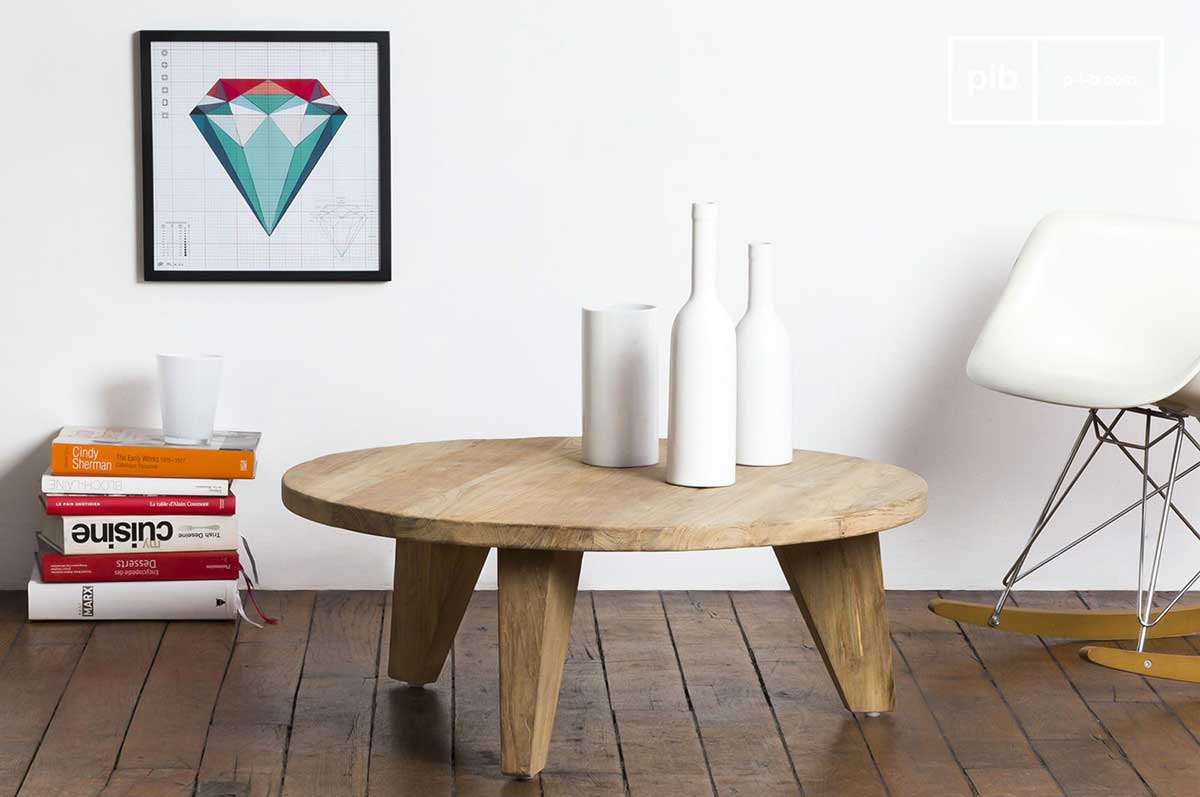 Table basse ronde : 22 idées déco pour le salon