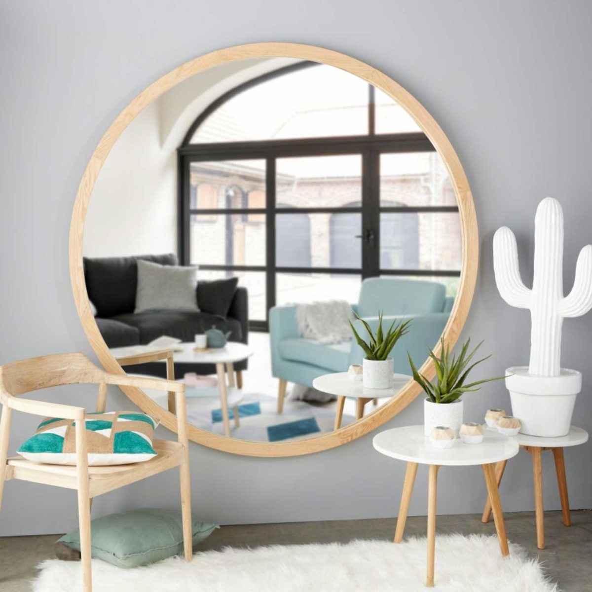 Miroir rond : 20 idées déco de tous les styles