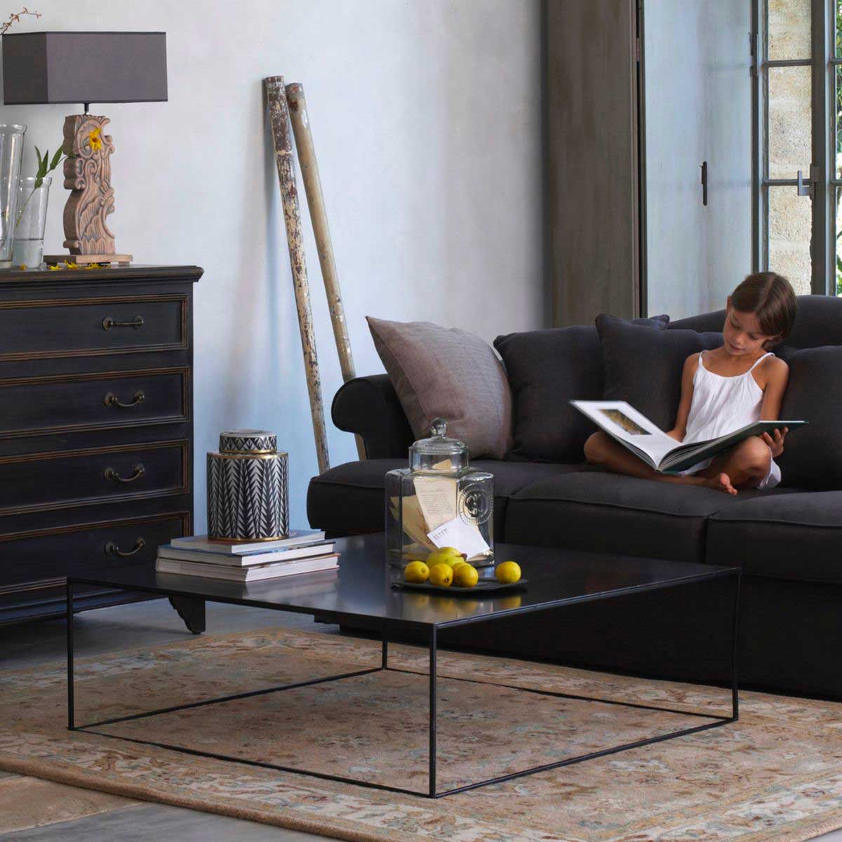 Table basse métal : 18 idées déco pour le salon