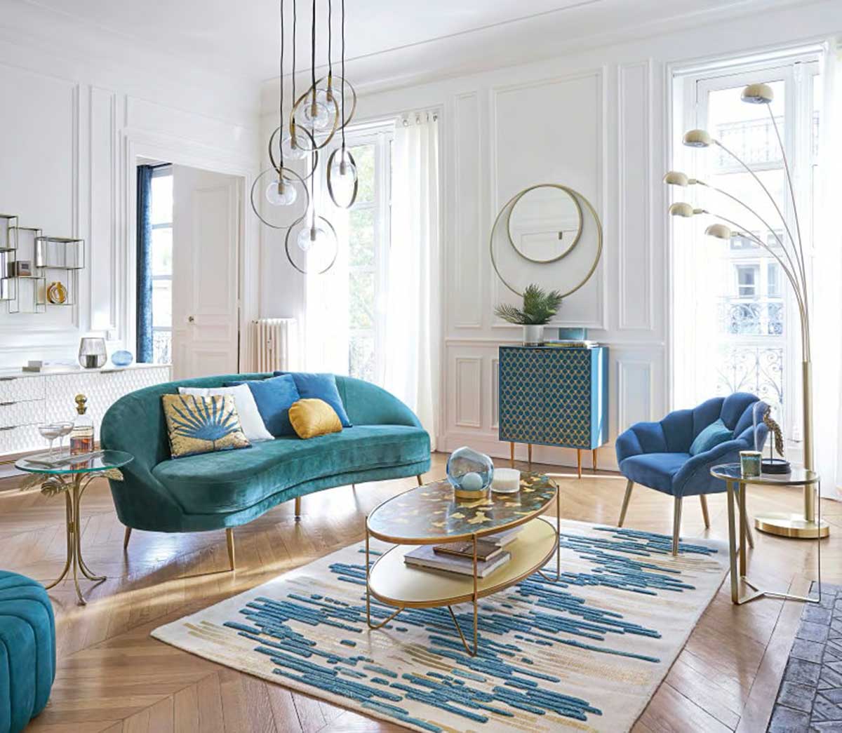 Table basse ovale : 19 designs pour le salon