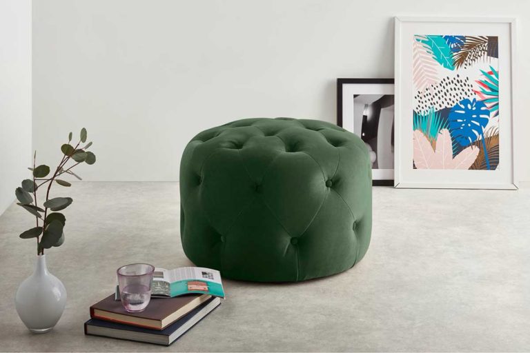 Pouf design : 20 modèles contemporains pour le salon