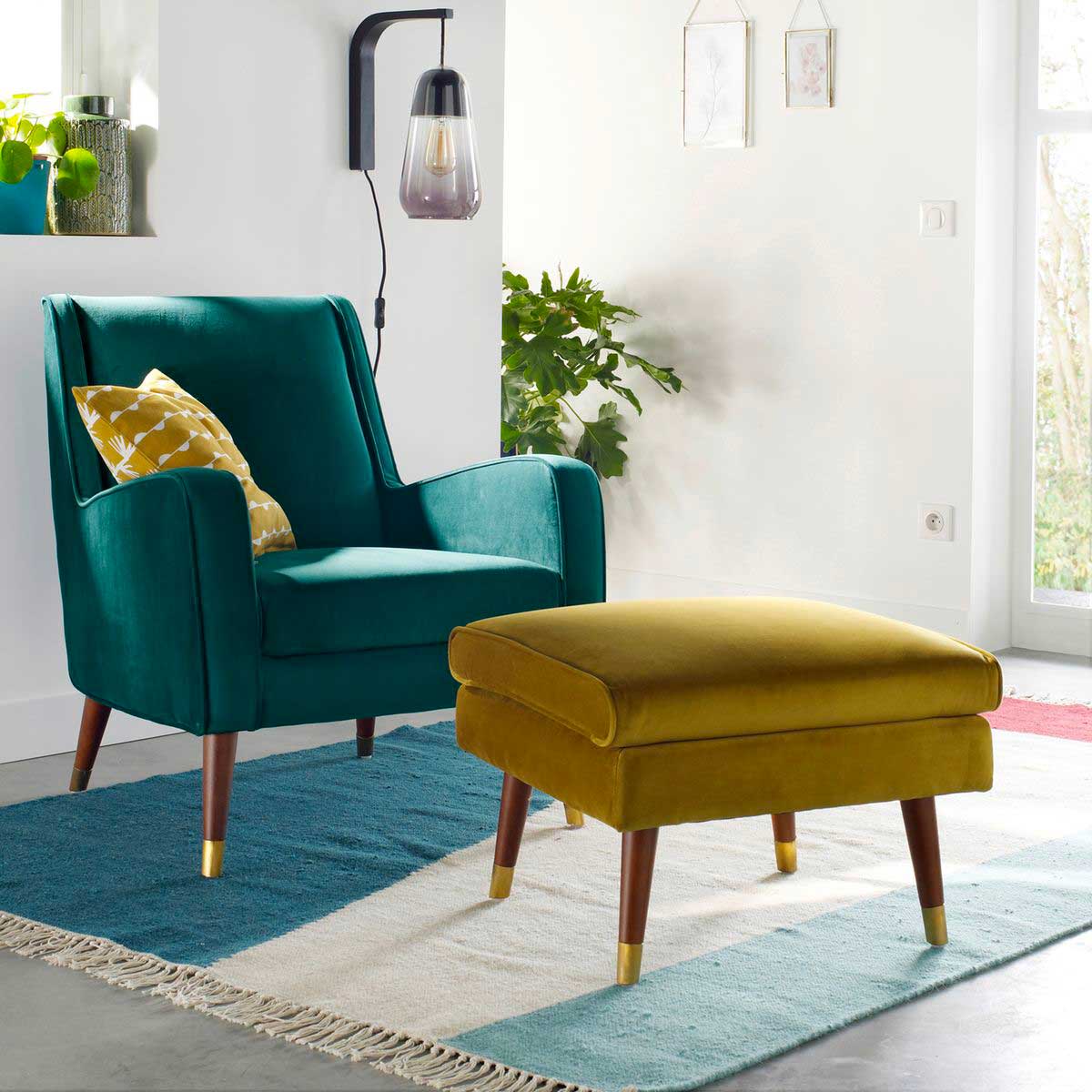 Pouf design : 20 modèles contemporains pour le salon