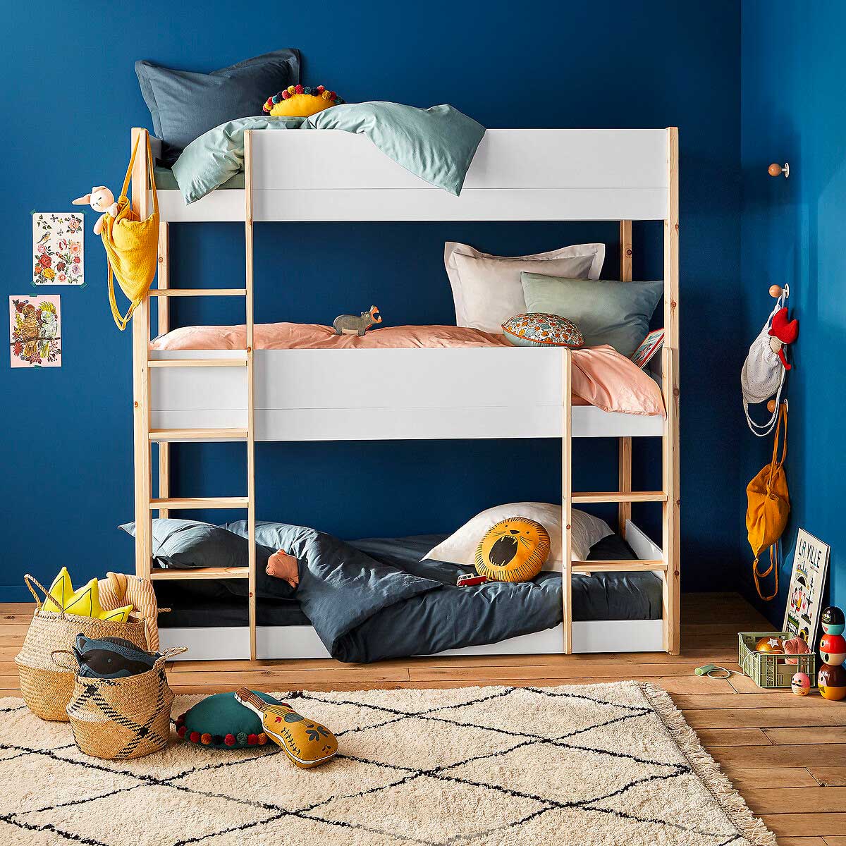 Lit Superposé 3 Places 17 Couchages Astucieux