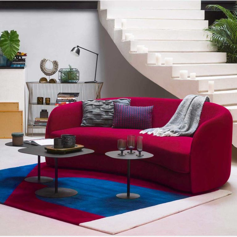 Canapé arrondi : 24 designs ronds et étonnants