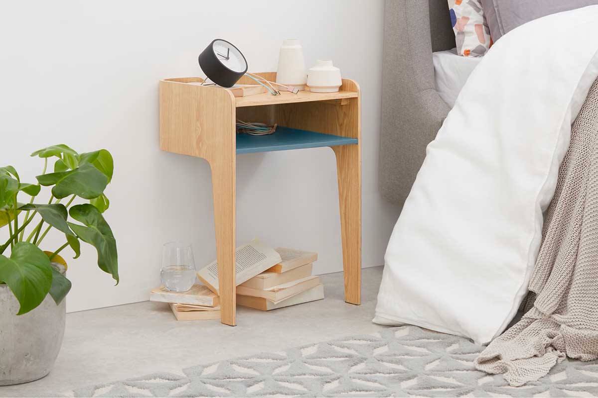 Table de chevet bois : 25 idées pour la déco la chambre