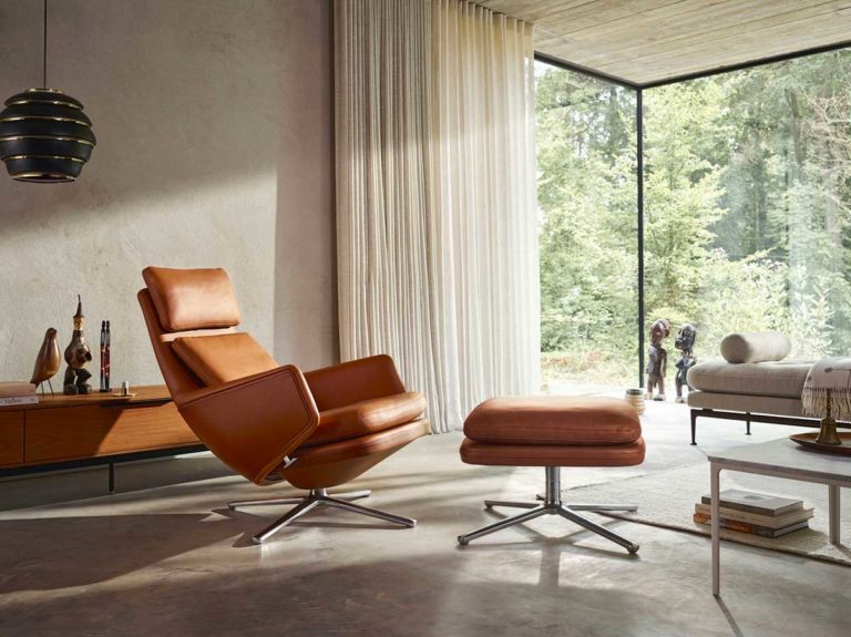 Fauteuil avec repose-pieds : 19 modèles pour le salon