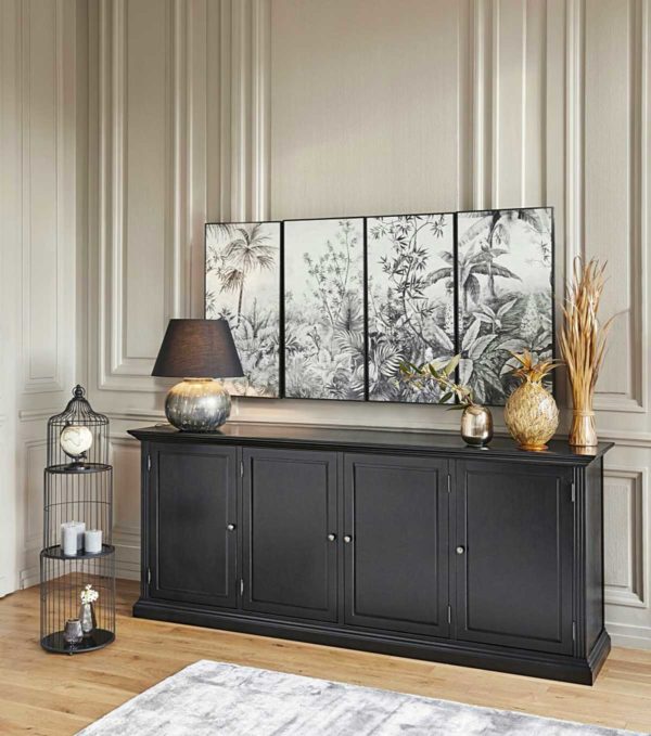 Buffet noir : 20 idées de bahuts pour votre déco