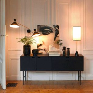 Buffet noir : 20 idées de bahuts pour votre déco