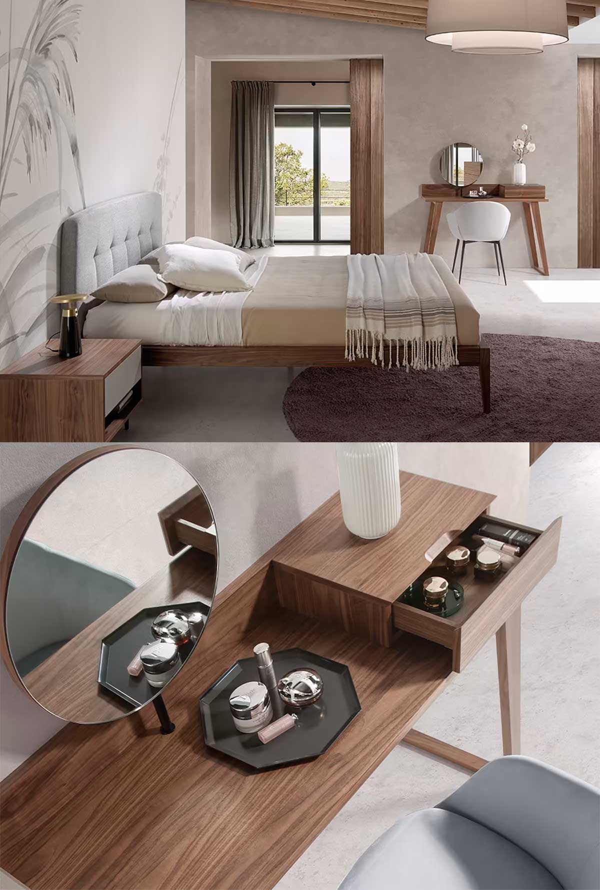 Coiffeuse moderne : 21 meubles design pour la chambre