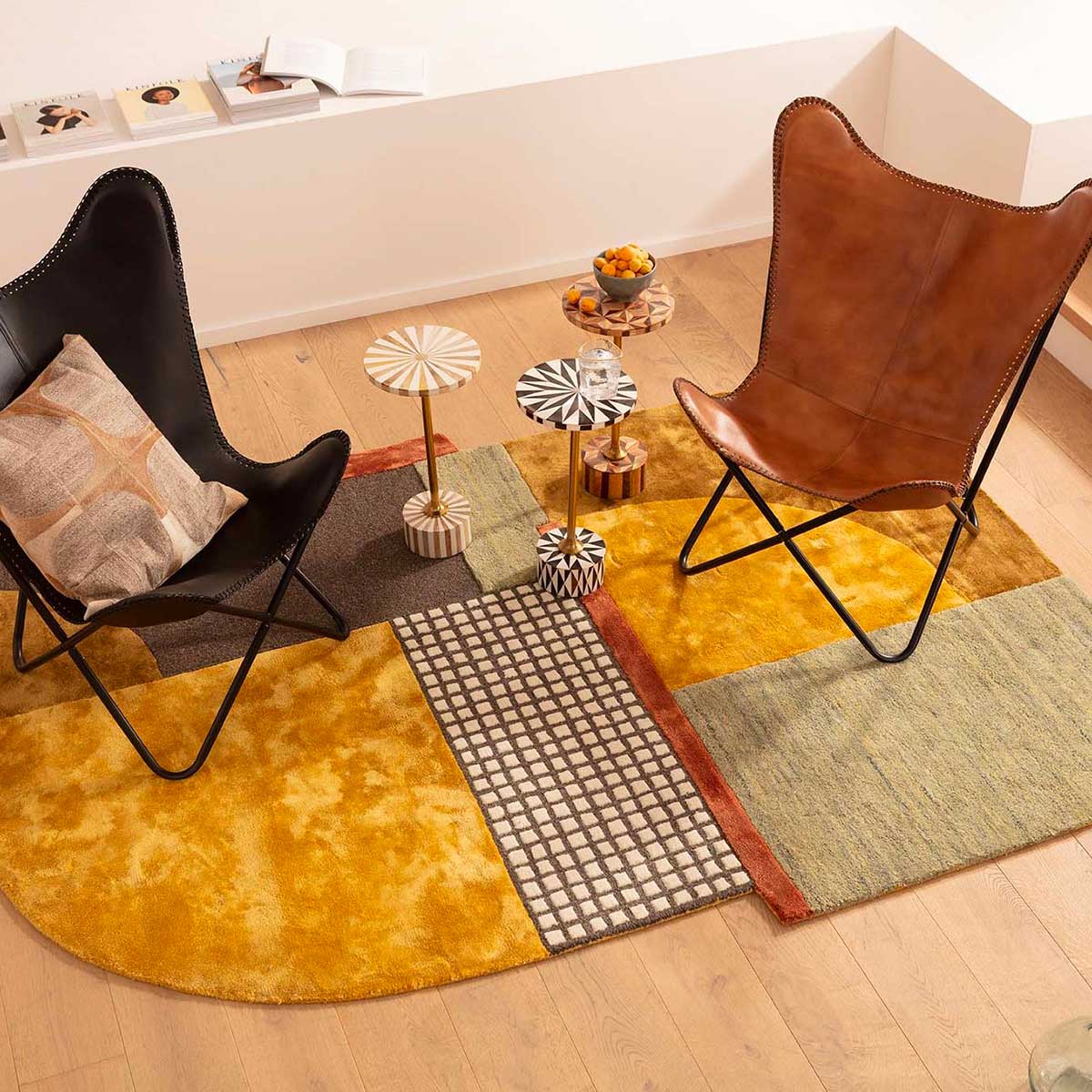 Tapis asymétrique : 27 modèles à la forme irrégulière