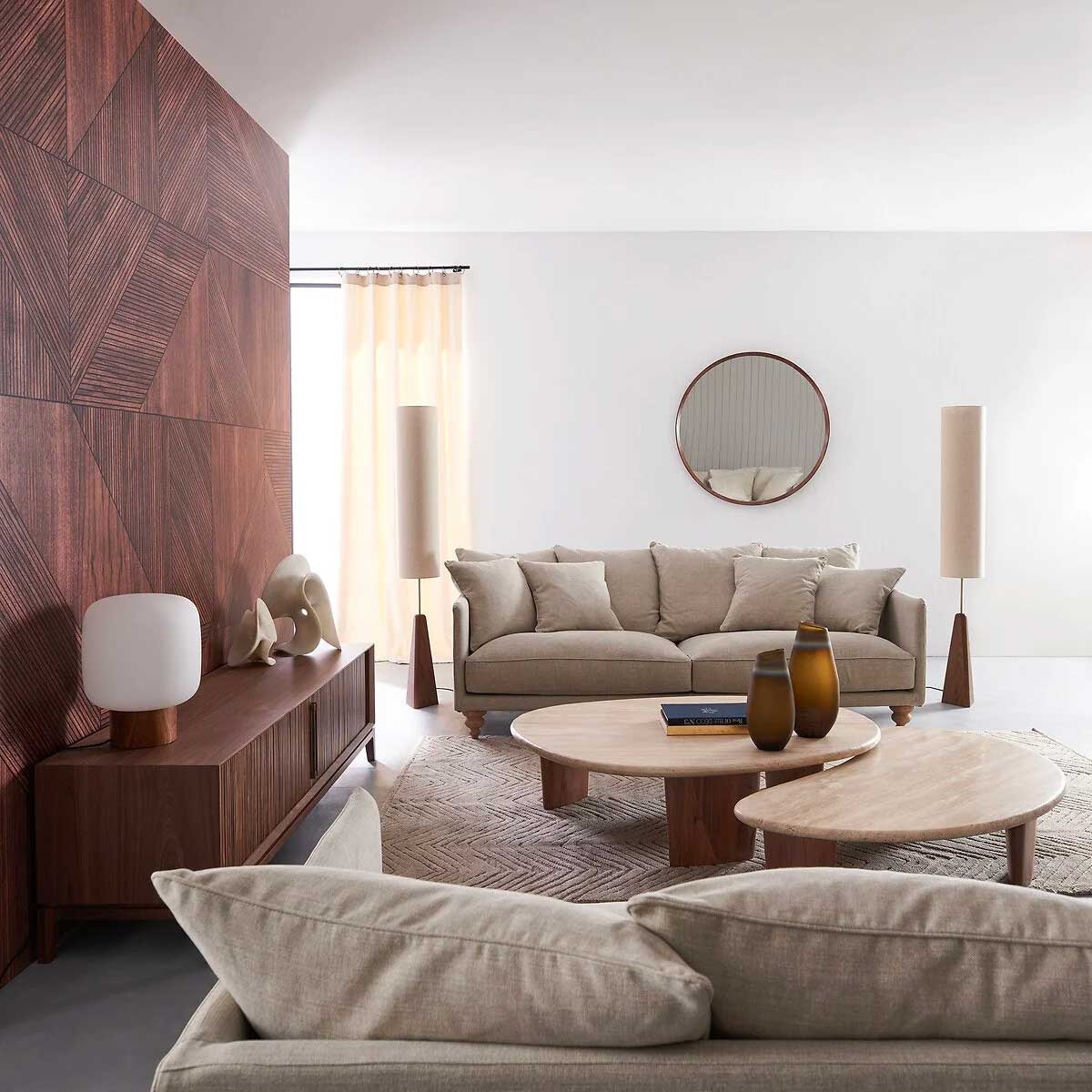 Table basse travertin : 26 modèles en pierre naturelle