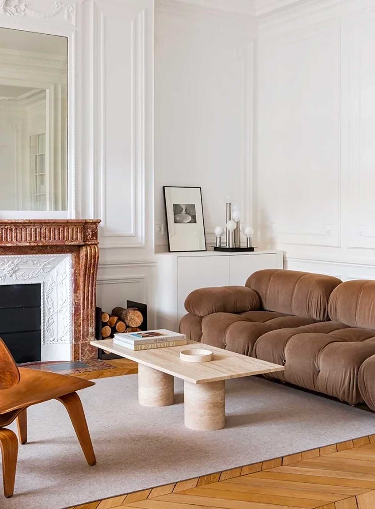 Table basse travertin : 26 modèles en pierre naturelle