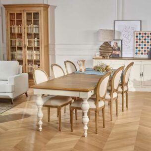 28 grandes tables à manger de 220 à 320 cm pour des repas XXL