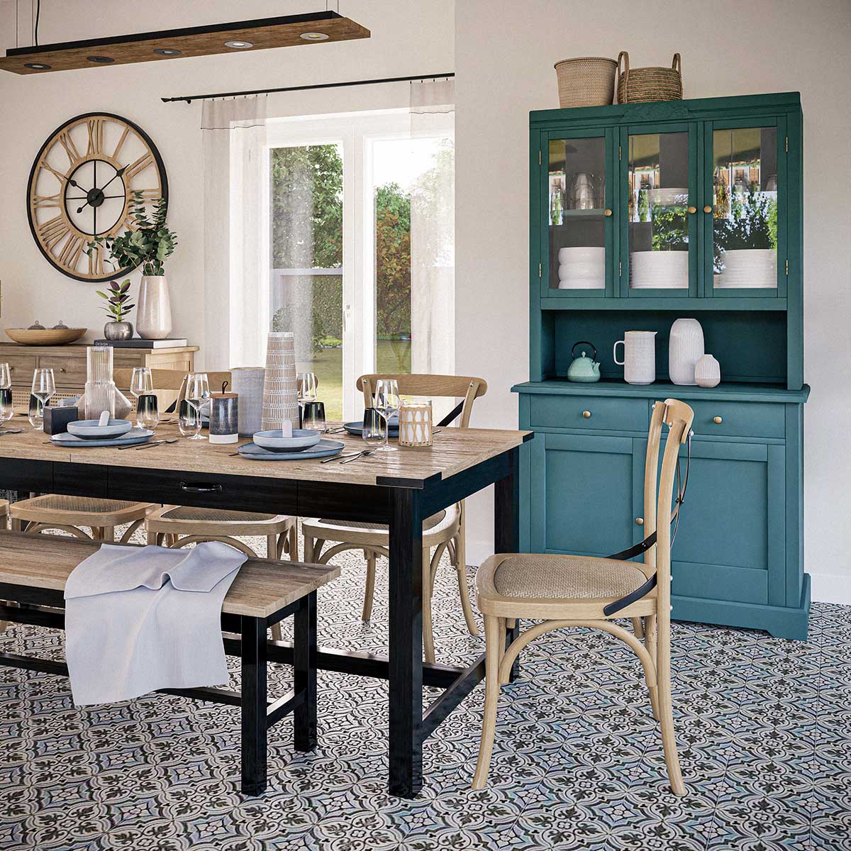28 grandes tables à manger de 220 à 320 cm pour repas XXL