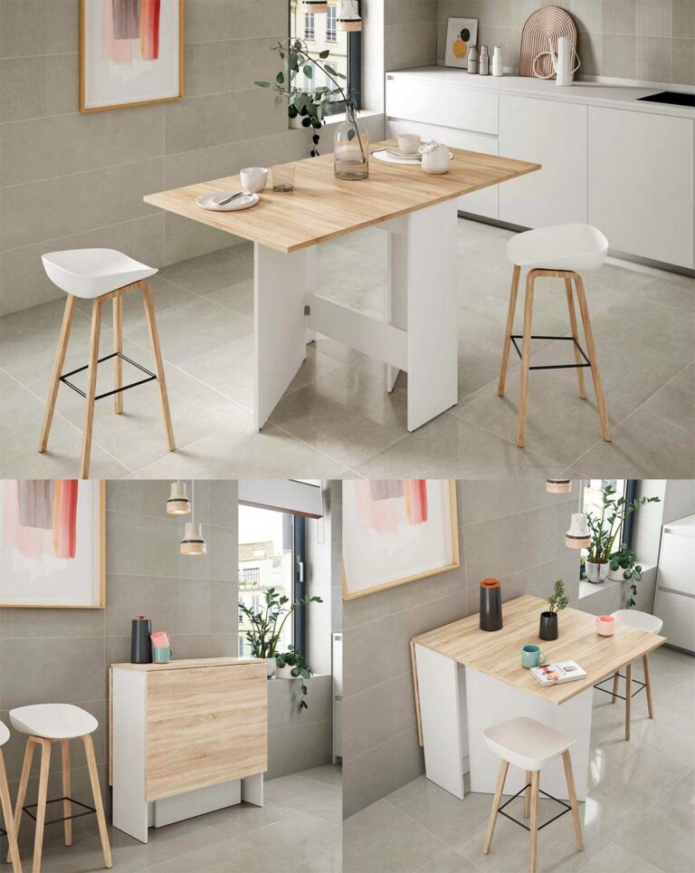 31 tables de cuisine pour aménager un petit espace