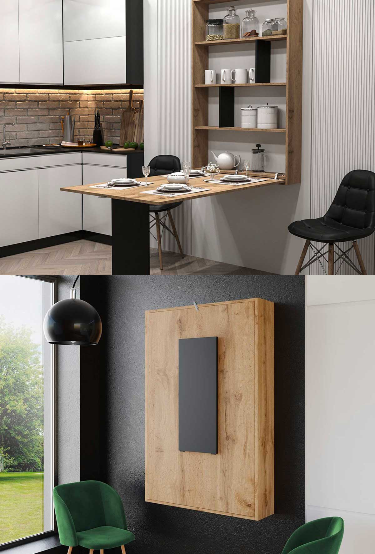 31 tables de cuisine pour aménager un petit espace