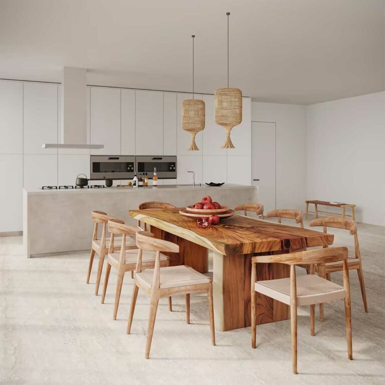 28 grandes tables à manger de 220 à 320 cm pour des repas XXL