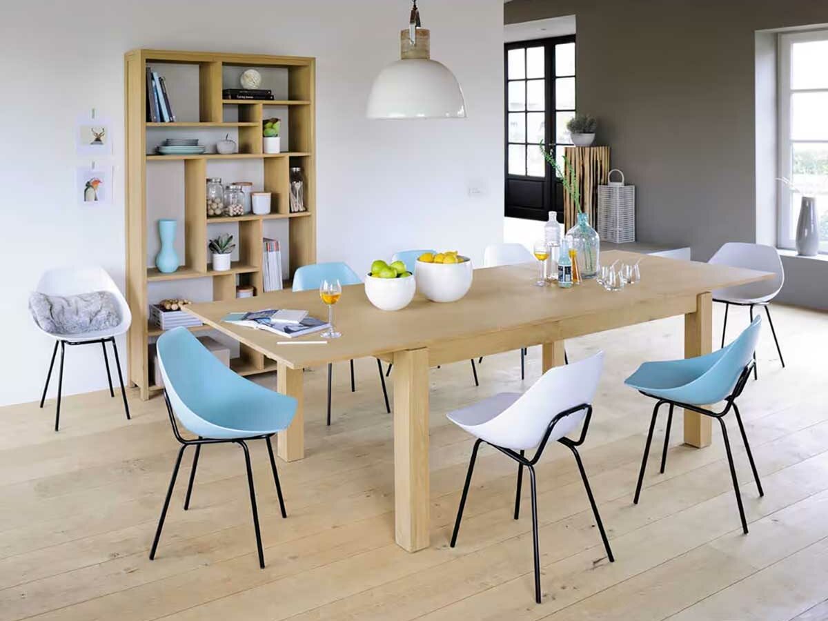 28 grandes tables à manger de 220 à 320 cm pour des repas XXL