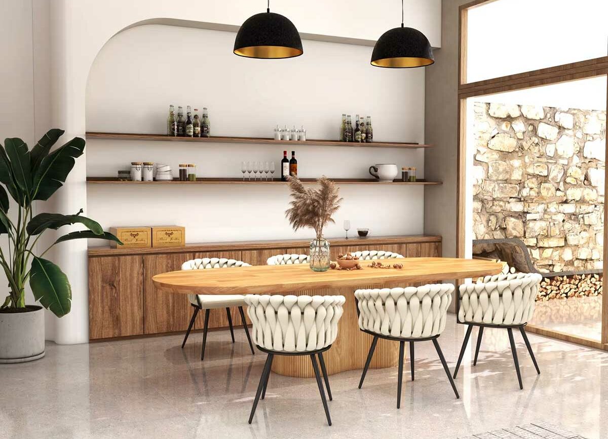 28 grandes tables à manger de 220 à 320 cm pour des repas XXL