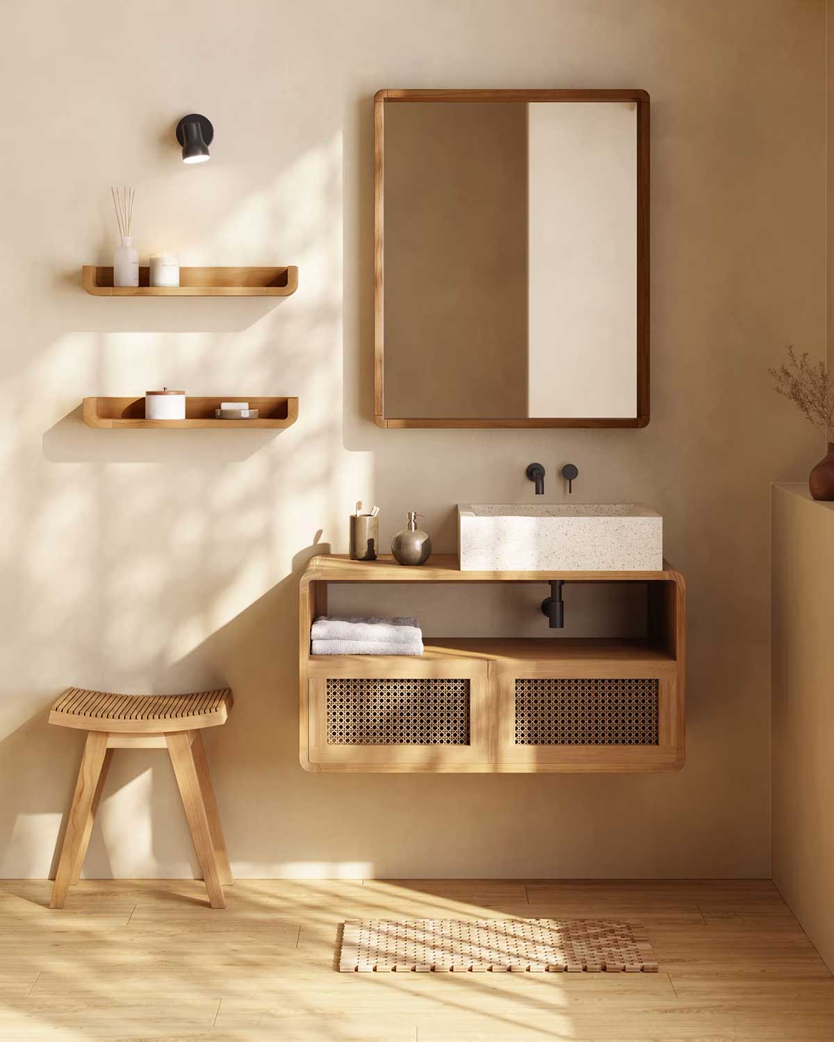 40 meubles de salle de bains vintage pour une déco rétro